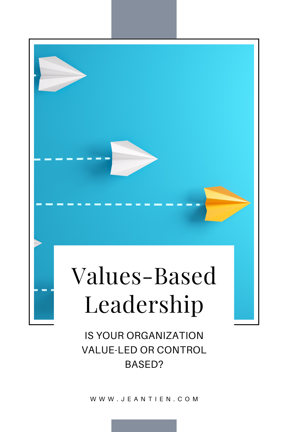 What is Values-Based Leadership? - Jean Tien